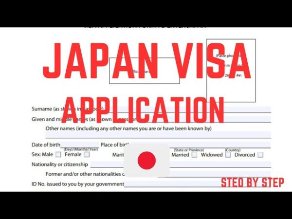 Japan Visa Application Online Step by Step - Scholarship Circular